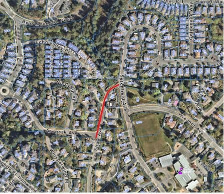 Traffic: Shaw Avenue between Arngask Avenue and Setchfield Avenue ...